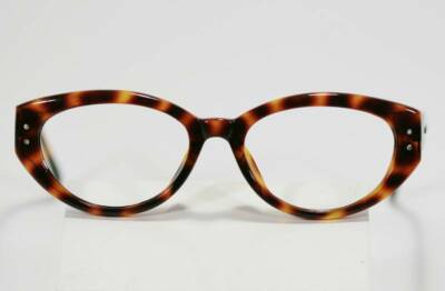 FOSSIL MITZI TORTOISE SHELL SPRING HINGED PLASTIC RX EYEGLASS SUNGLASS ...