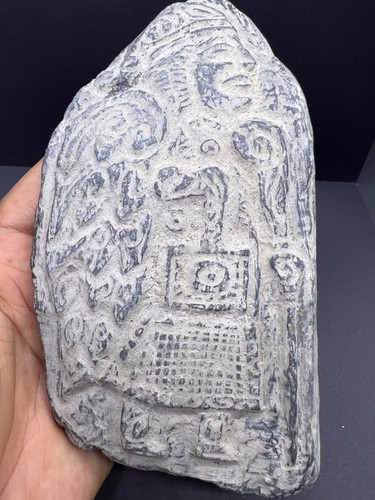 Mesopotamian Ancient Sumerian Artifact Hard Stone King Gilgamesh Statue ...