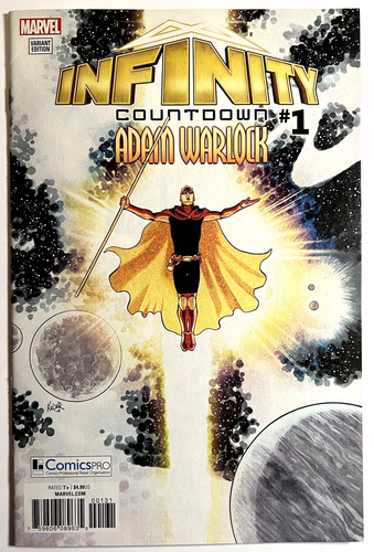 Infinity Countdown 1 Aaron Kuder ComicsPro Variant Adam Warlock Marvel 2018 NM | eBay