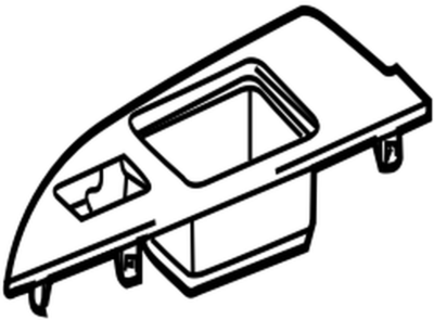 74271-60290 Toyota Panel, rear door armrest base, upper rh 7427160290 ...