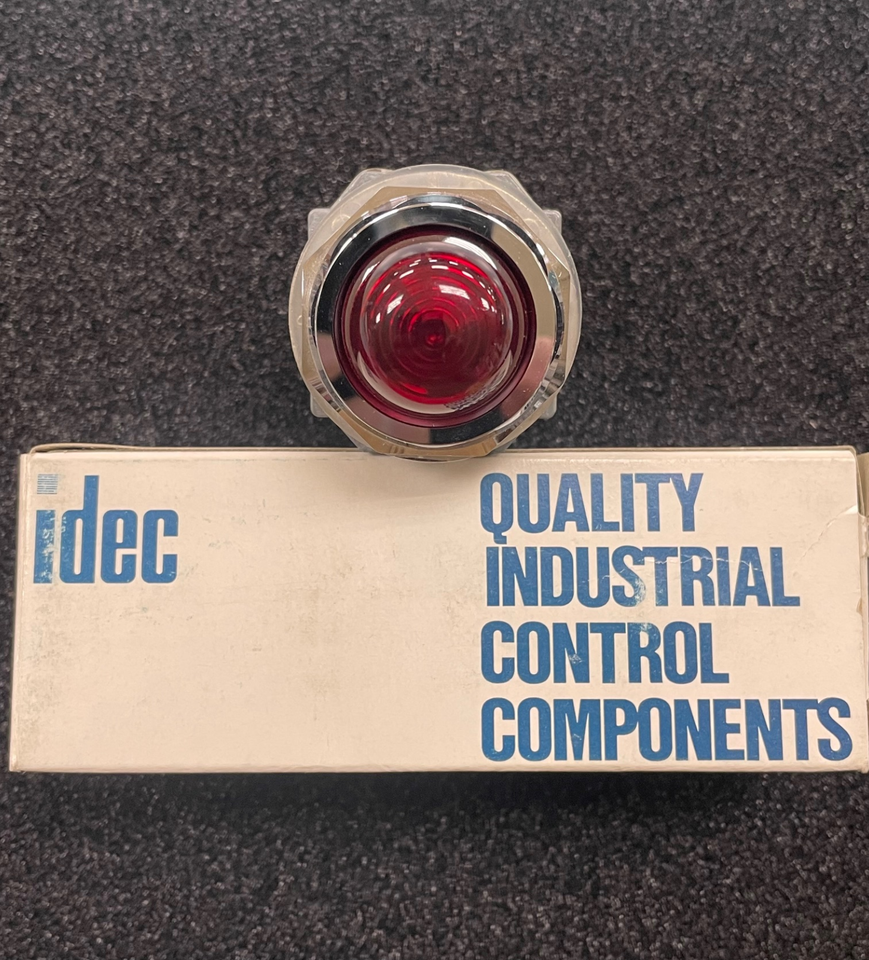 1pc APD1126N-R Red Idec Indicator Pilot Lamp 30mm, 120V NOS** | eBay
