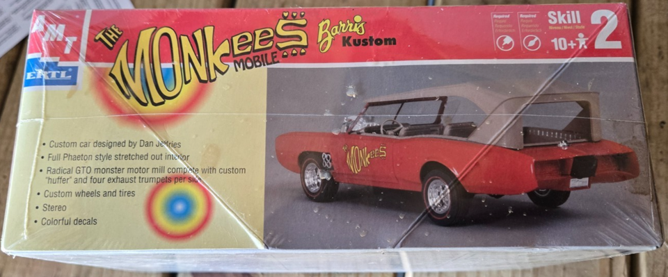 The Monkees Mobile Car Kit 1:25 Scale | eBay