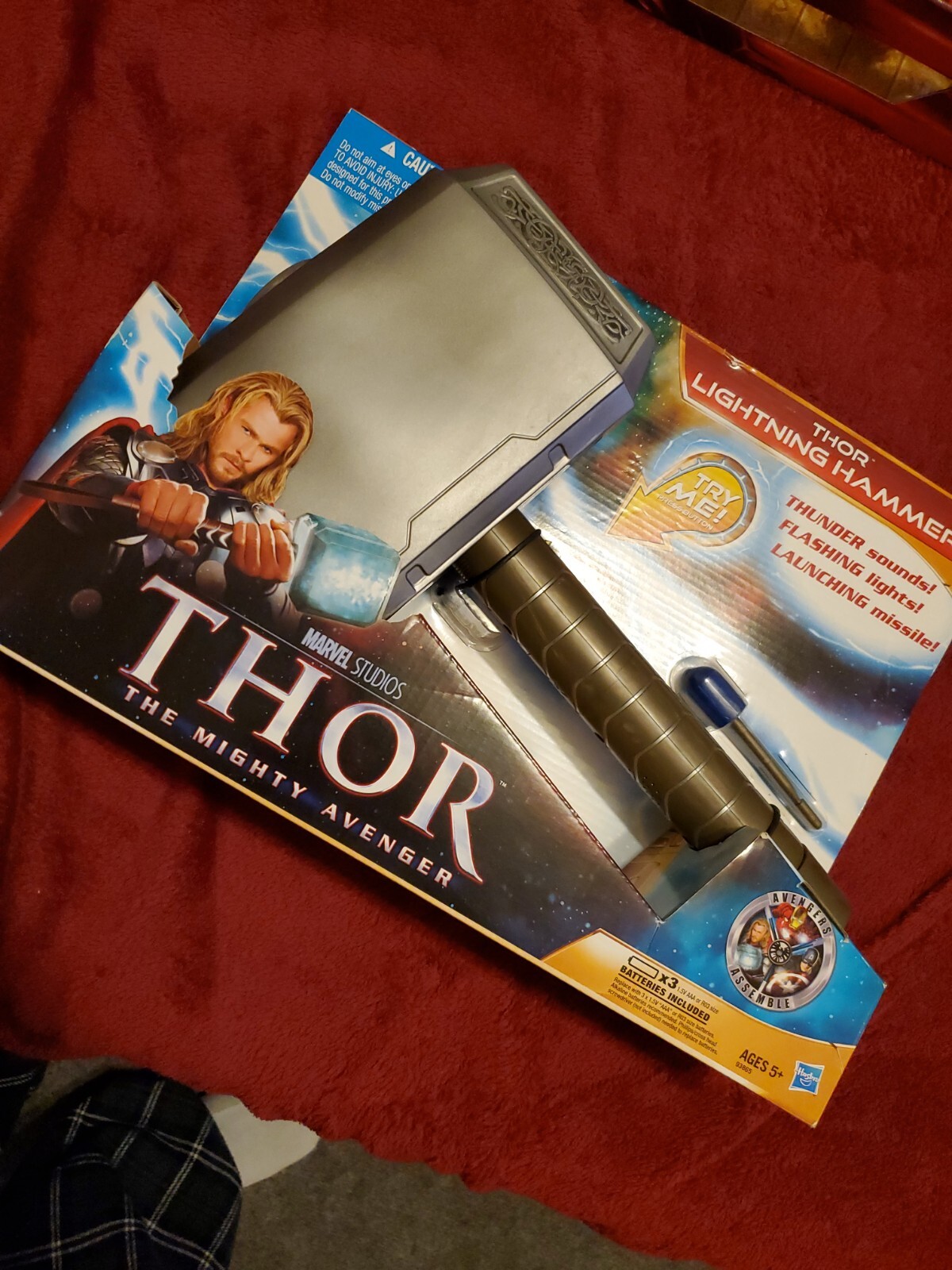 Thor Hammer Marvel Lightning