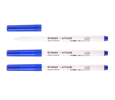 KOH-I-NOOR Fountain pen ink ERASER Eradicator Pack Of 3 Remover Pens | eBay