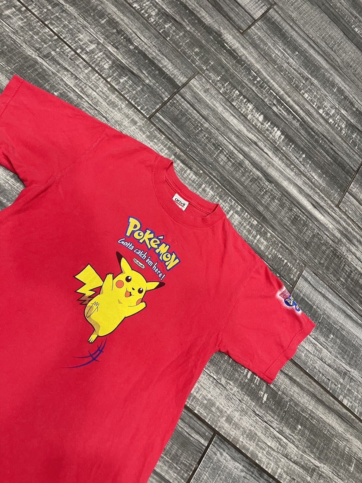 Vintage Pokemon Shirt Pikachu Burger King Promo 90s S… - Gem