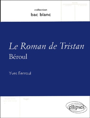 Tristan et Iseut, Beroul, Yves Ferroul | eBay