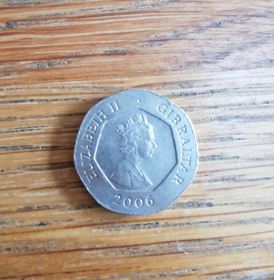 20p COIN GIBRALTAR KEYS COLLECTION 2006 RARE SPECIAL UK DESIGN LIMITED ...