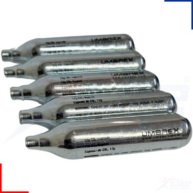 Bisley fits Umarex Gas Capsule Cartridge 12g CO2 Powerlets Airgun Air ...