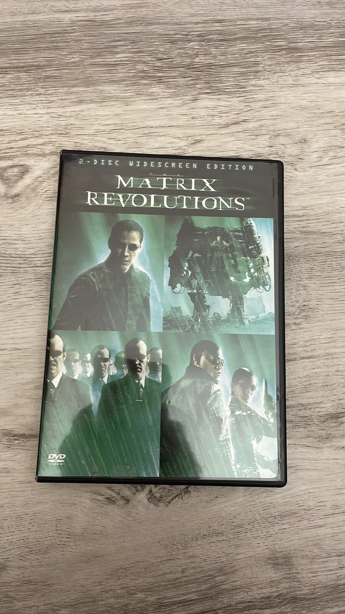 The Matrix Revolutions 2003 Dvd