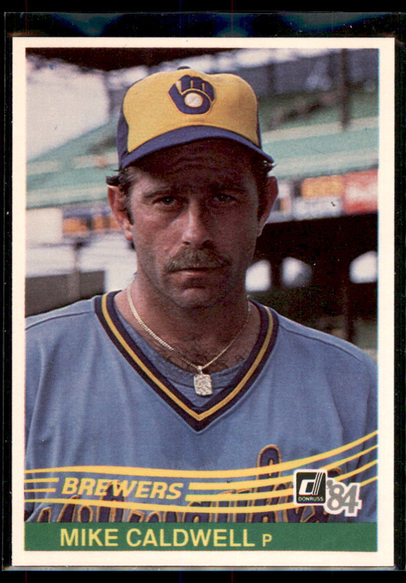 1984 Donruss Mike Caldwell #237 Milwaukee Brewers | eBay
