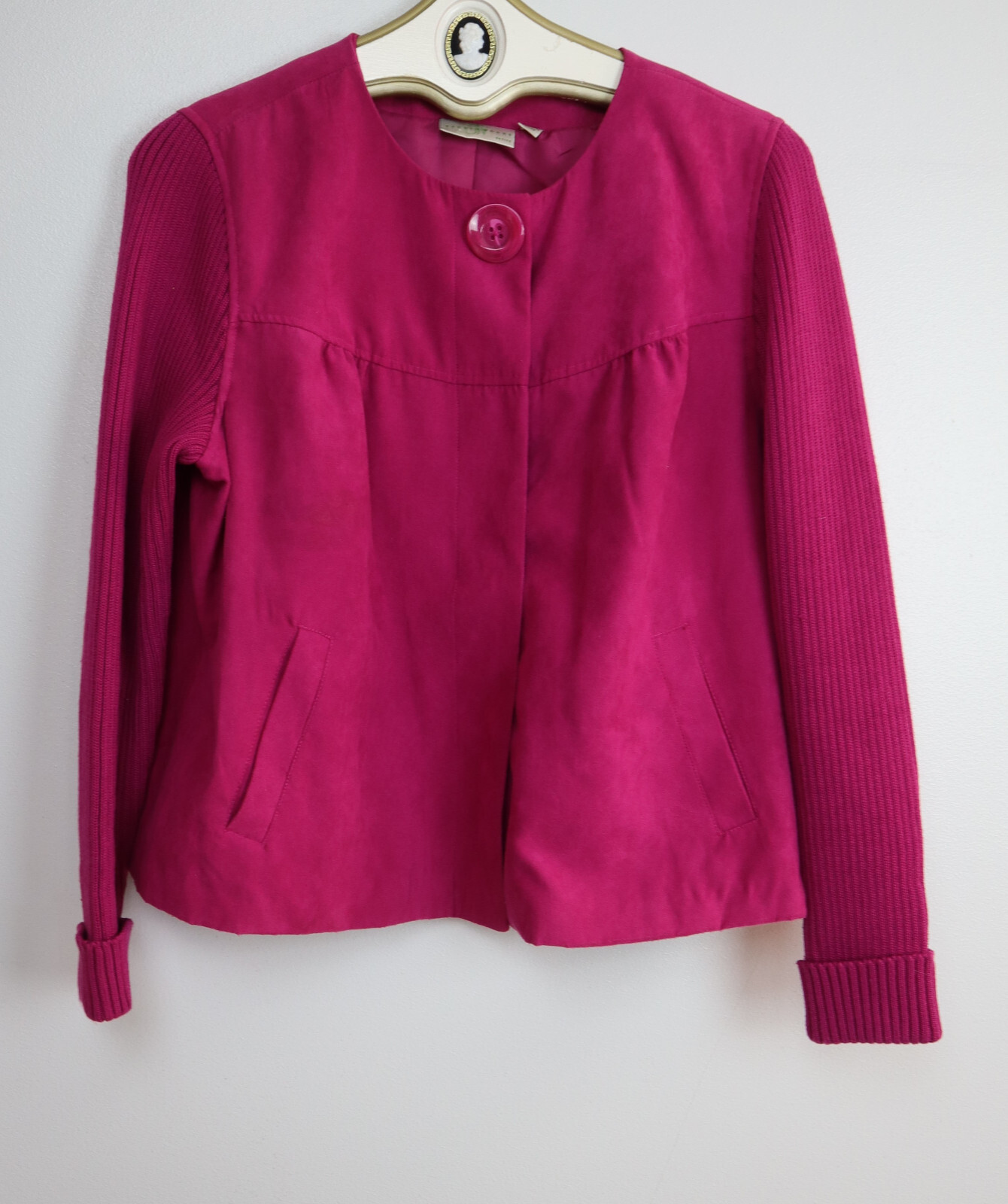 WOMEN'S FUCHSIA PINK PURPLE JACKET - STUDIO WORKS - S… - Gem