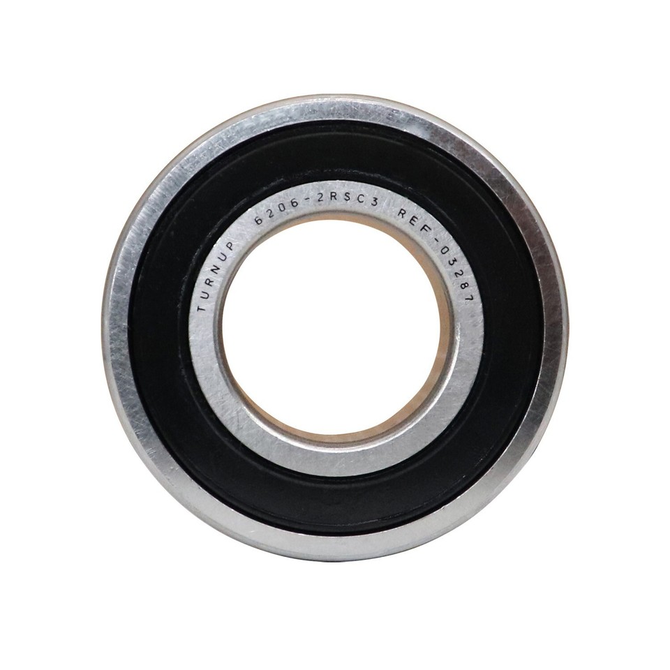 (2 PACK) TURNUP 6206-2RSC3 6206-2RS 30X62X16MM Double Rubber Sealed ...