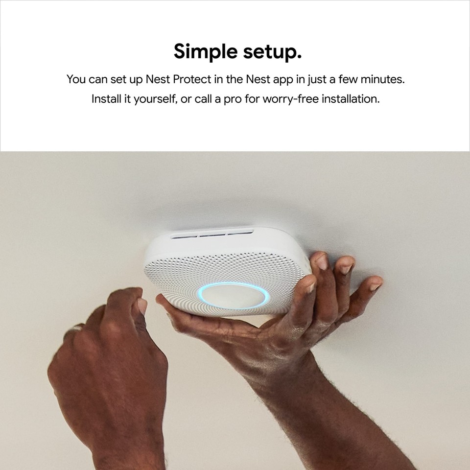 Google Nest Protect - Carbon Monoxide Detector and Smoke Alarm Lifespan ...