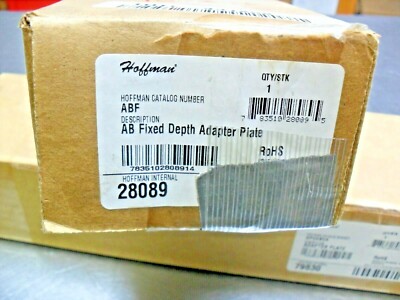 Hoffman ABF Operator Adapters for Universal Cutouts - 28089 NIB | eBay