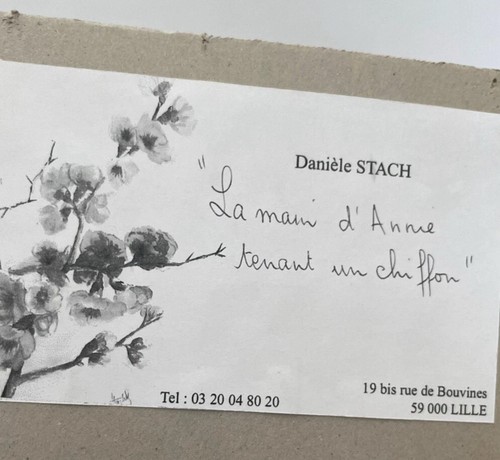 Original Belgian Watercolor Painting Flowers Tulips 7 X 20 Hachel ...