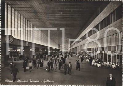 ROMA - STAZIONE TERMINI - GALLERIA 1957 | eBay