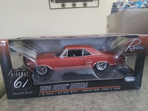 1964 Buick Riviera 1:18 Die Cast Model Car Highway 61 in box 50372 | eBay