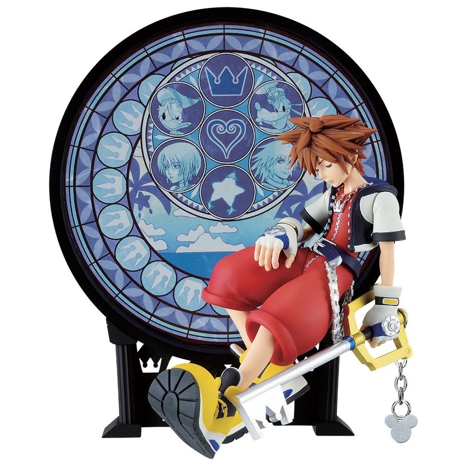 RARE Kingdom Hearts Linking Hearts Kuji 2024 Sora & Roxas Figure Set ...