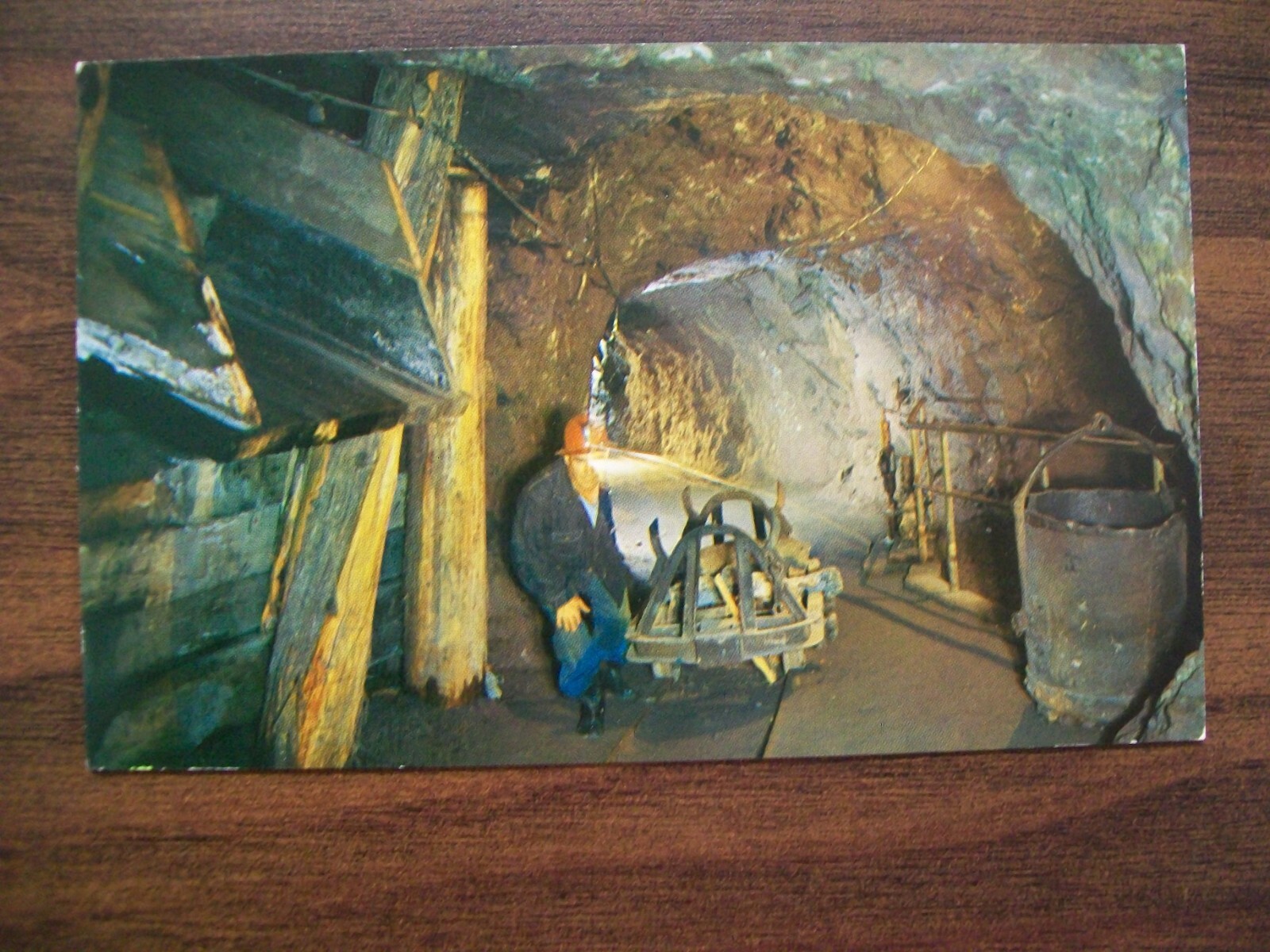 Vintage Postcard -Underground Arcadian Copper Mines Ripley Michigan ...