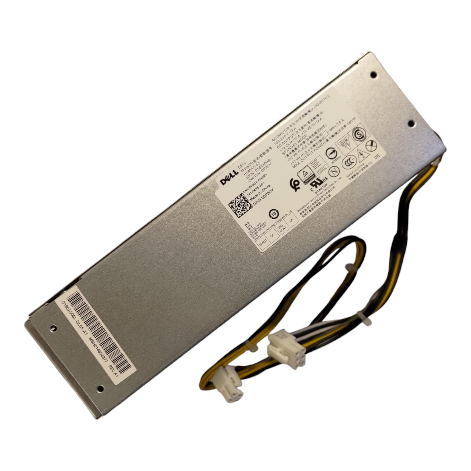 Dell Optiplex 3050 5050 7050 SFF 180W Power Supply H180AS-02 0DP3DV ...
