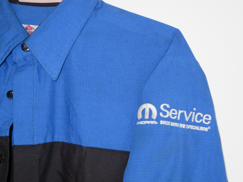 Red Kap Mechanic Technician Uniform Mens Work Shirts Automotive ...