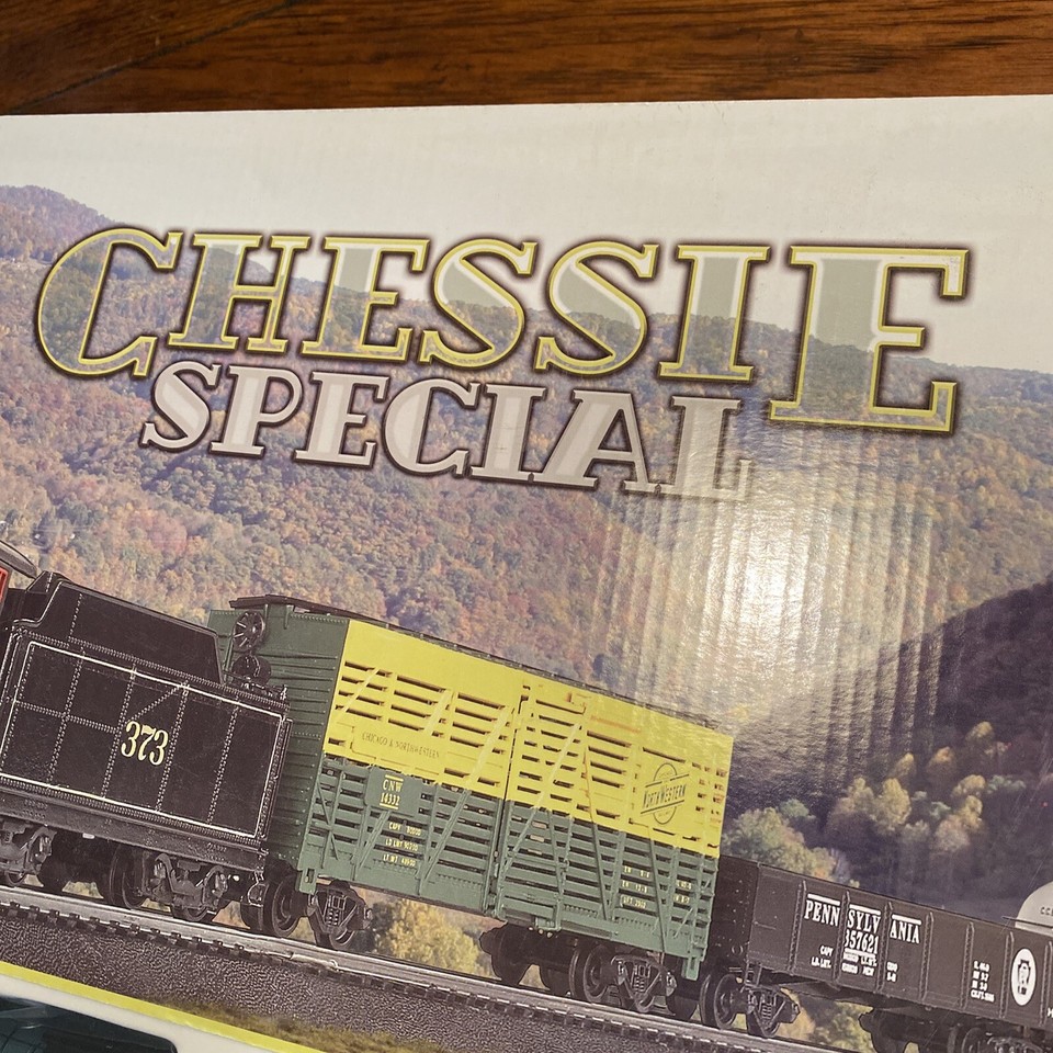 Bachmann 00750 Chessie Special Electric Train Set HO Scale | eBay