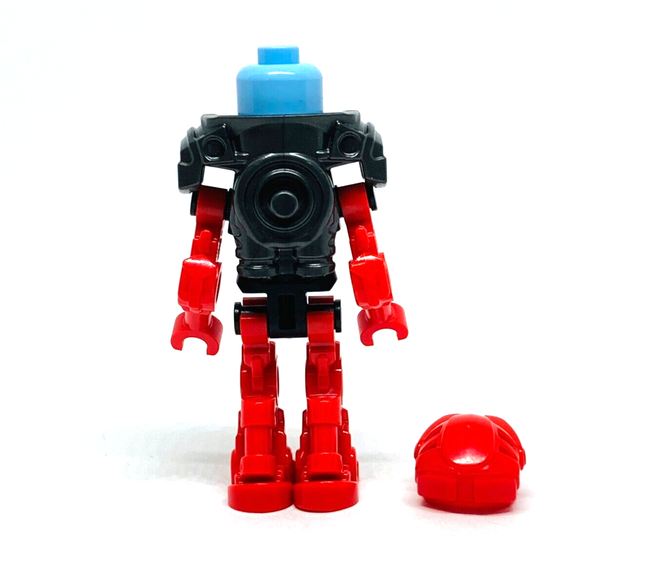 LEGO Furno Mini Red Armor 44021 Light Blue Head Hero Factory Bionicle ...