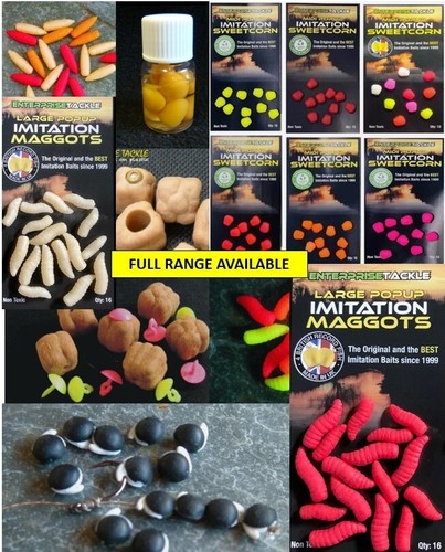 Enterprise Artificial Bait FULL RANGE | Maggot, Caster, Sweetcorn ...