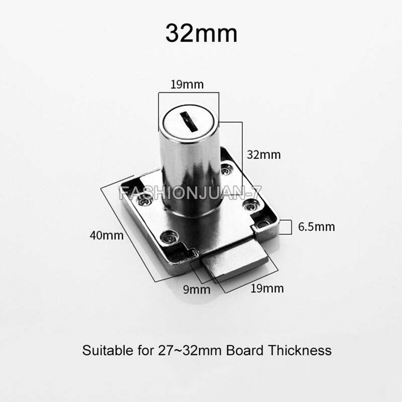 10PCS Zinc Alloy Computer Desk Drawer Cabinet Locks Mailbox Locker Cam ...