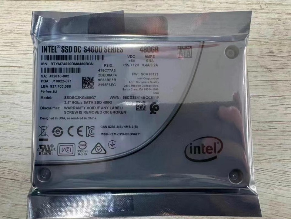 Compatible IntelSSDSC2KG480G7K DC-S4600 Series480GB 2.5''TLC3D2 7mmSATA 6Gb/sSSD | eBay
