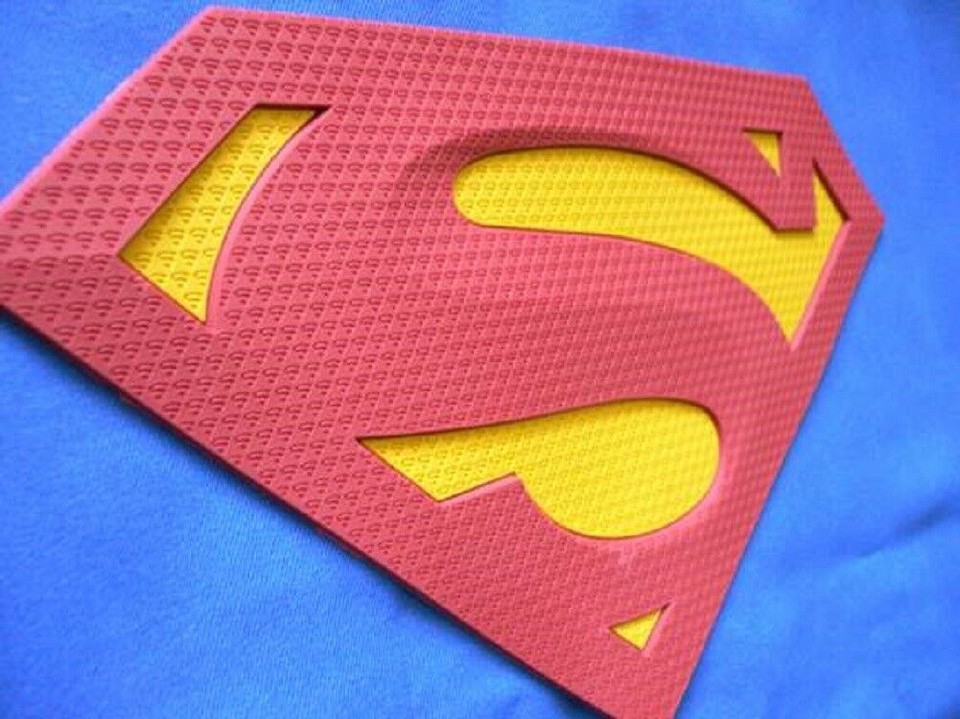 Superman Chest Emblem Man Of steel prop logo urethane symbol shield ...