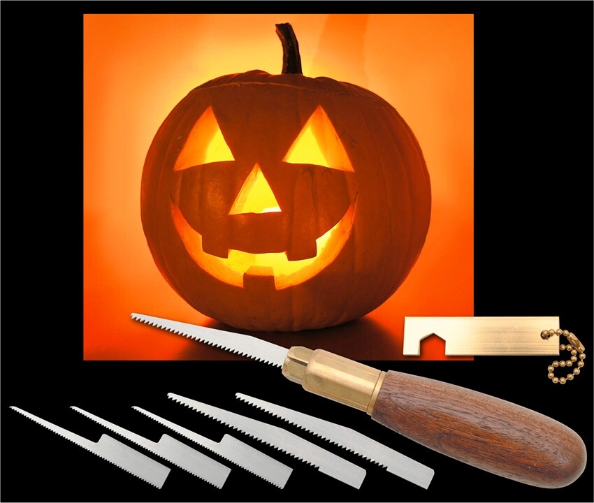 Warren Cutlery Pro Pumpkin Carving Tool Set, Carbon steel blades, # WC3 ...