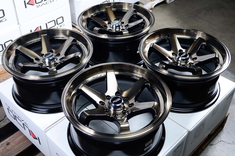 15" Black Bronze Wheels Rims Honda Civic Accord Miata Cooper Prius C ...
