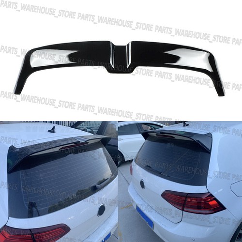 Glossy Black Oettinger Style Rear Wing Spoiler For VW Golf MK7 MK7.5 ...