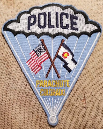 CO Parachute Colorado Police Patch | eBay