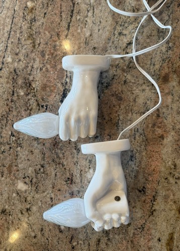 Nancy Funk Ceramics Vintage Mid CenturyMCM Pair Of Hand Fists Wall ...