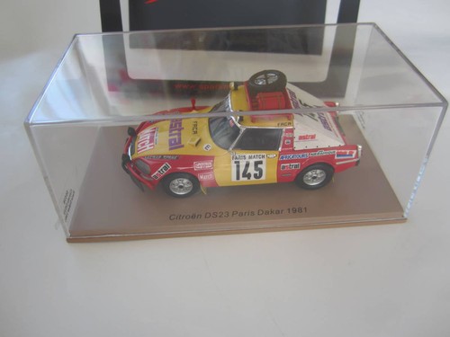 Spark 1/43 Citroen DS23 No.145 1981 Dakar Rally B. Roncin/P. Quench/P ...