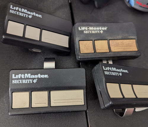 4 OEM Liftmaster Security+ Plus 973LM 3 Button Garage Door Opener ...