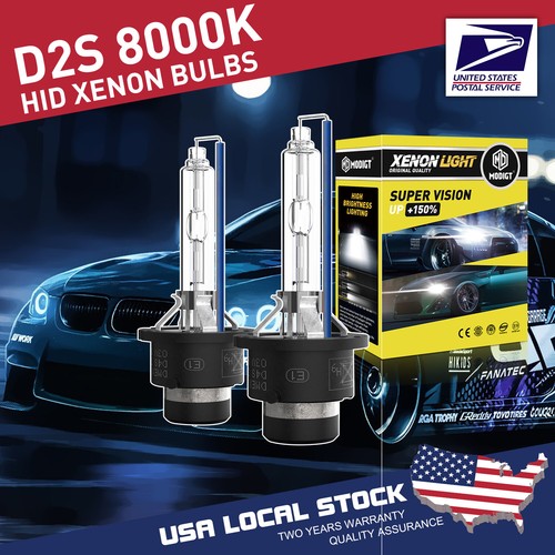 2x D2S 8000K Factory OEM HID Xenon Replacement Headlight Bulbs | eBay