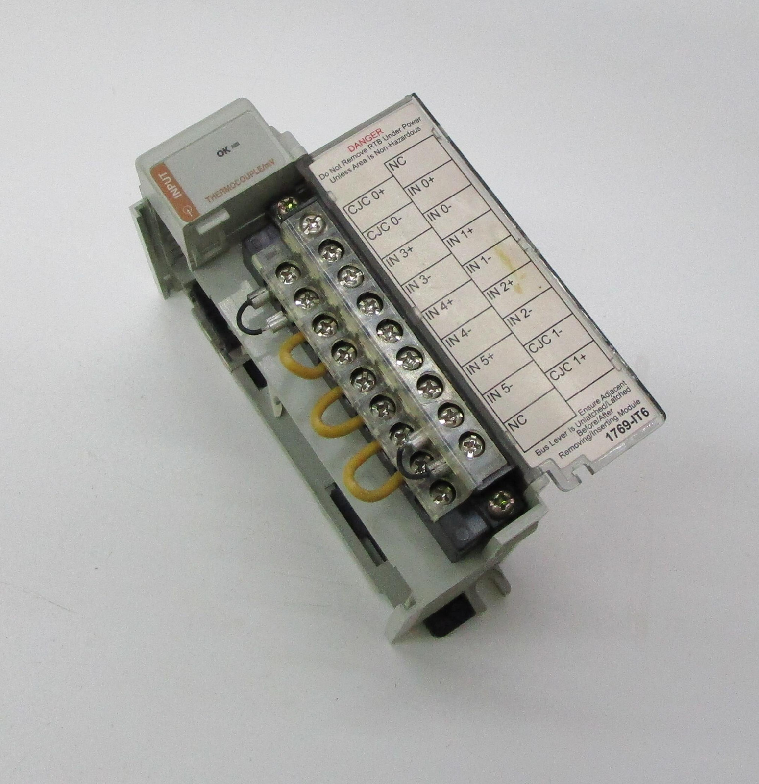 Allen Bradley 1769-IT6 SER A REV 5 Thermocouple/mV input module “OK” | eBay