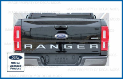 2020 Ford RANGER Tailgate Inserts Decals Letters Indent Stickers ...