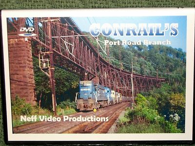 n036 TRAIN VIDEO DVD "CONRAIL'S PORT ROAD BRANCH" 1999 | eBay