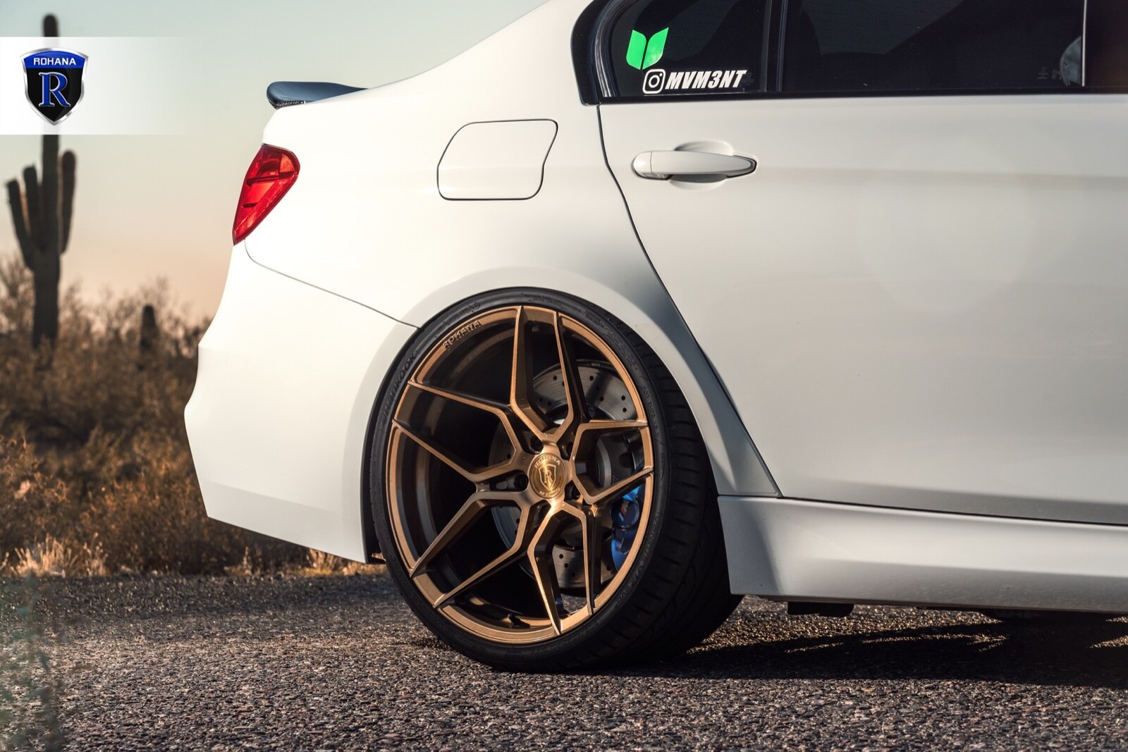 19” ROHANA RFX11 BRUSHED BRONZE WHEELS RIMS FOR BMW G30 530 540 M550i ...