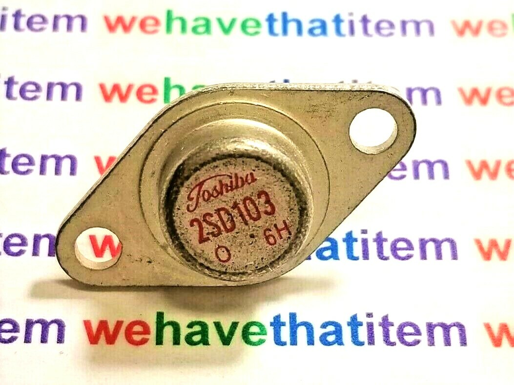 2SD103 / TRANSISTOR / TO66 / 1 PIECE (qzty) | eBay