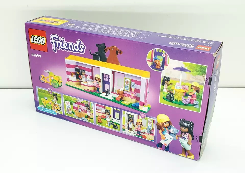 LEGO 41699 Friends Pet Adoption Cafe 41699 Toy Building Kit (292 Pieces ...