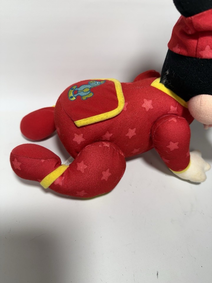 Disney Vintage 1999 Touch N Crawl Baby Mickey Mouse Mattel Red WORKS | eBay