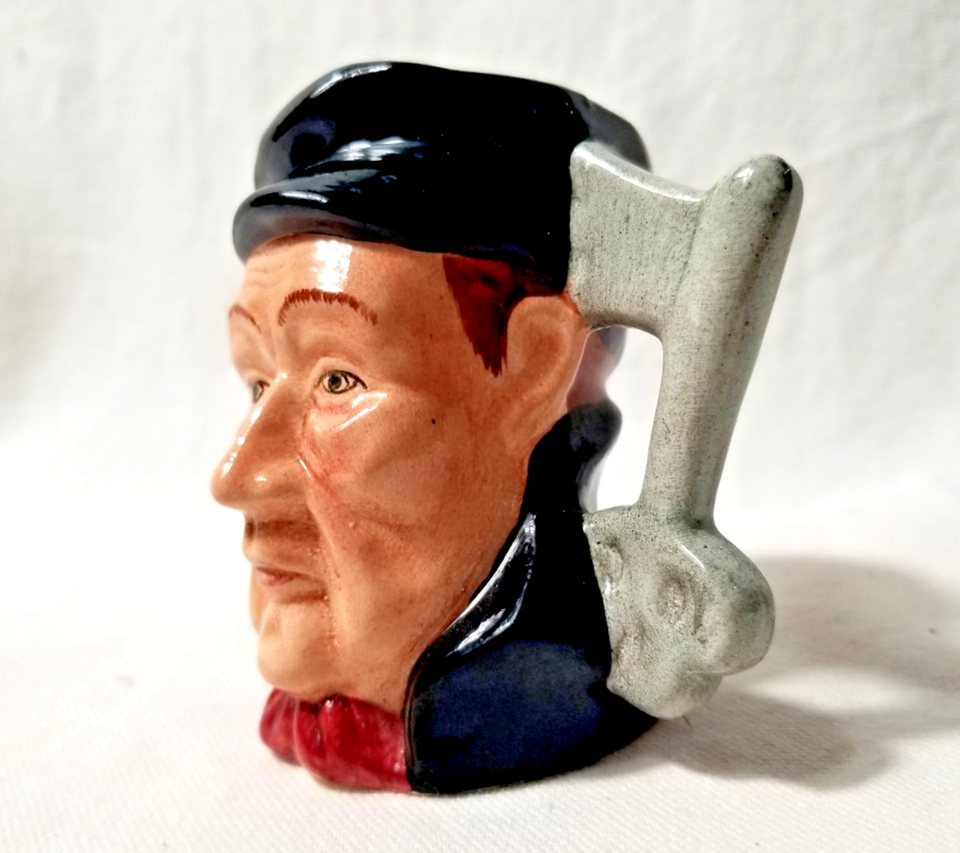 Porcelain Character Toby Mug Martin Luther Key Tiny 3.5" Studio D Hand ...