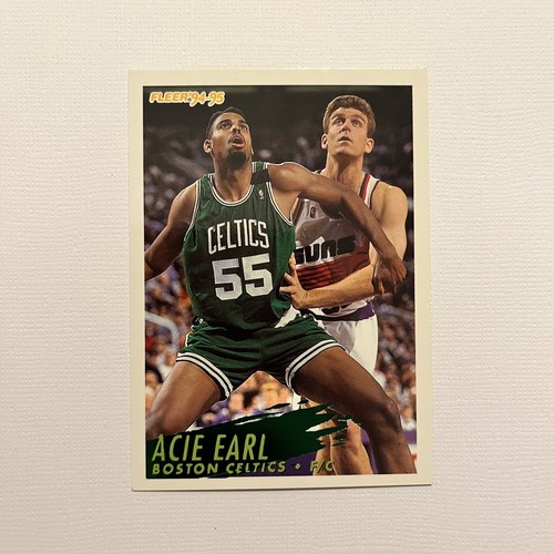 Acie Earl Boston Celtics Basketball Card Fleer 1994-95 #12 Mint | eBay ...