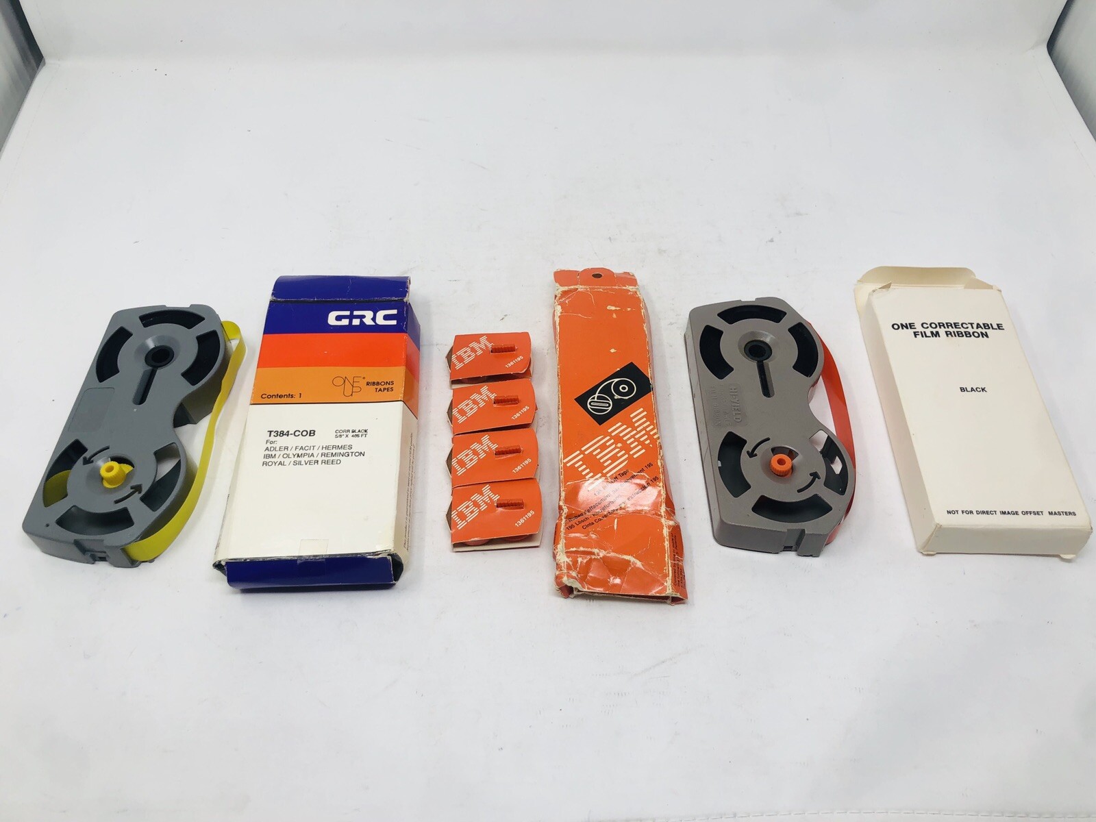 IBM Selectric Typewriter Ribbons Correction Tape Parts and Pieces | eBay