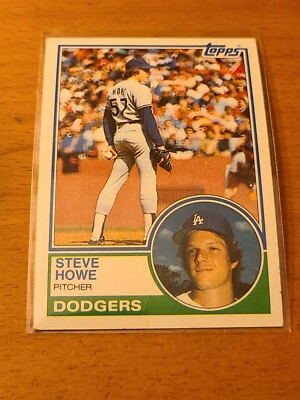 DODGERS STEVE HOWE 1983 TOPPS #170 | eBay